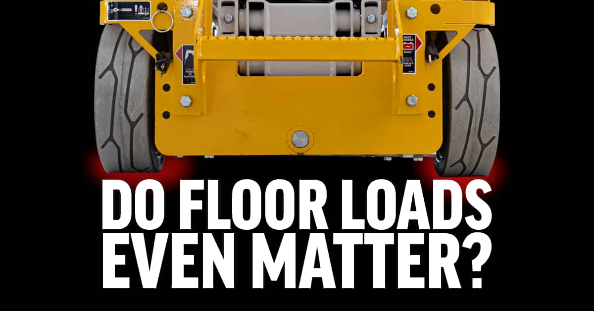 What is Floor Load & How Do Scissor Lifts Stack Up?