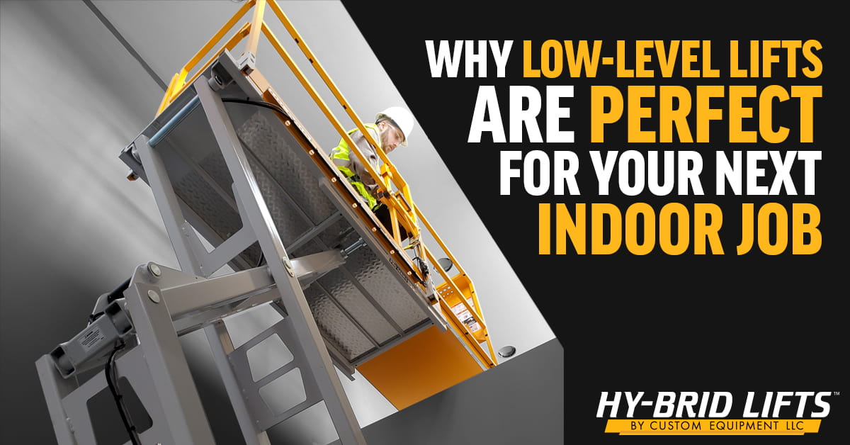 Why Low-Level Scissor Lifts Are the Right Fit for Indoor Contracting Jobs