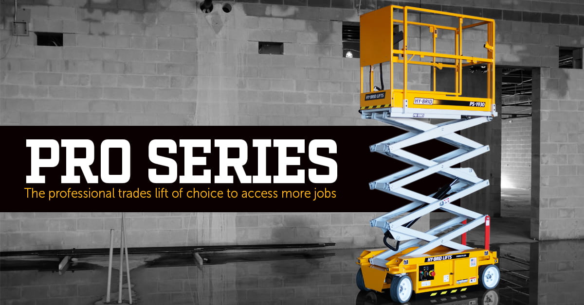Pro Series Scissor Lifts | Electric Slab Scissors | AXCS