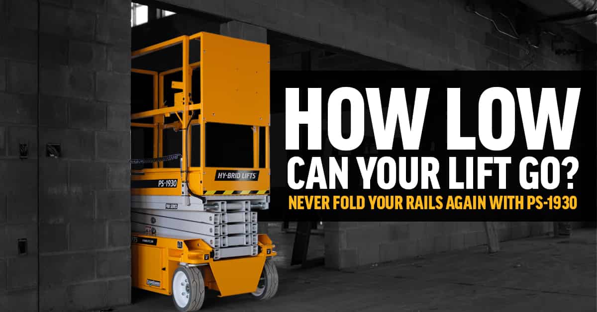 Scissor Lift Height Comparison